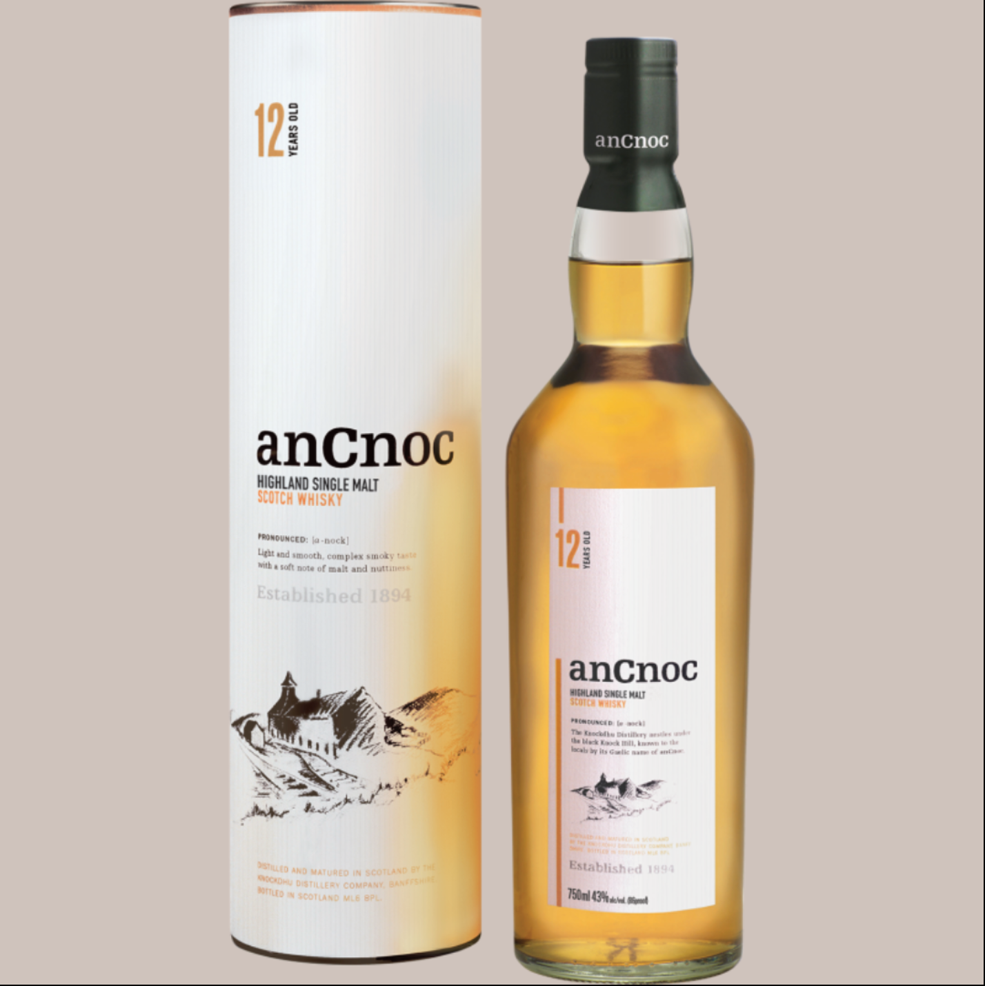 Ancnoc 12 Year Old Single Malt Scotch Whisky Review – Whisky With Us